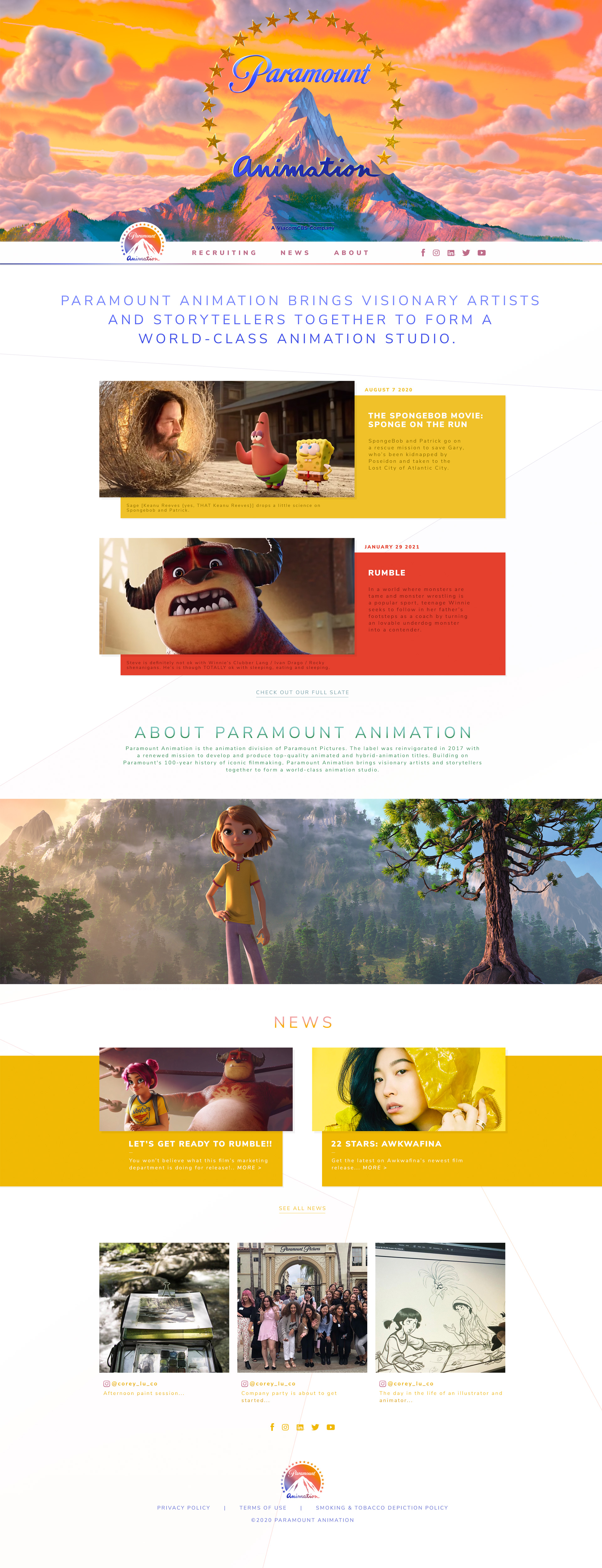 Paramount Animation Logo History